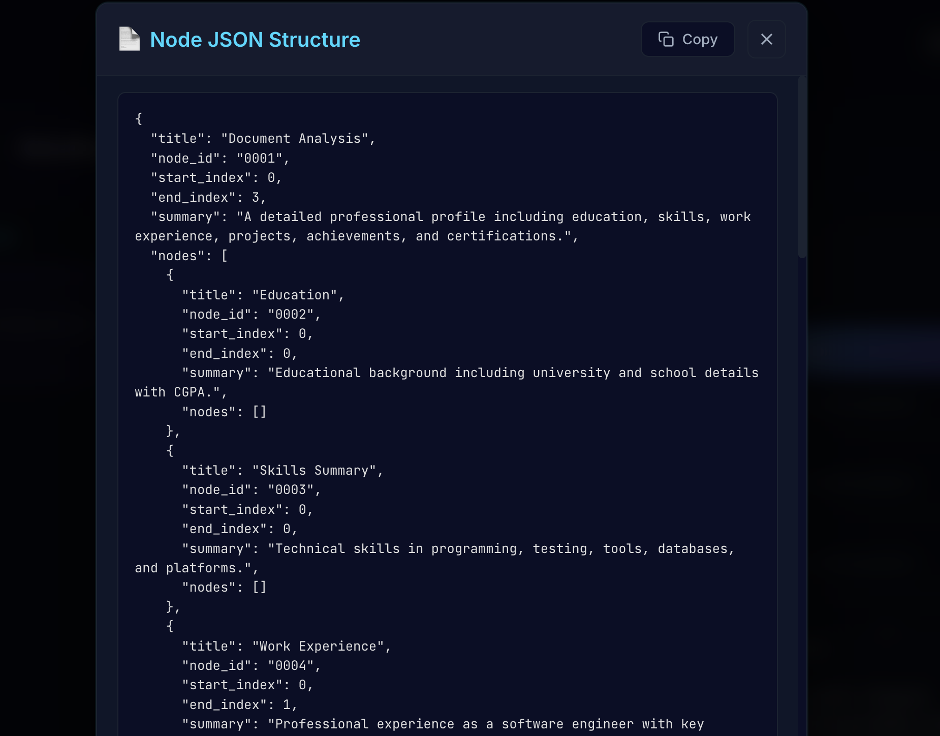 Vectorless - Reasoning-based RAG Platform | AI Document Analysis